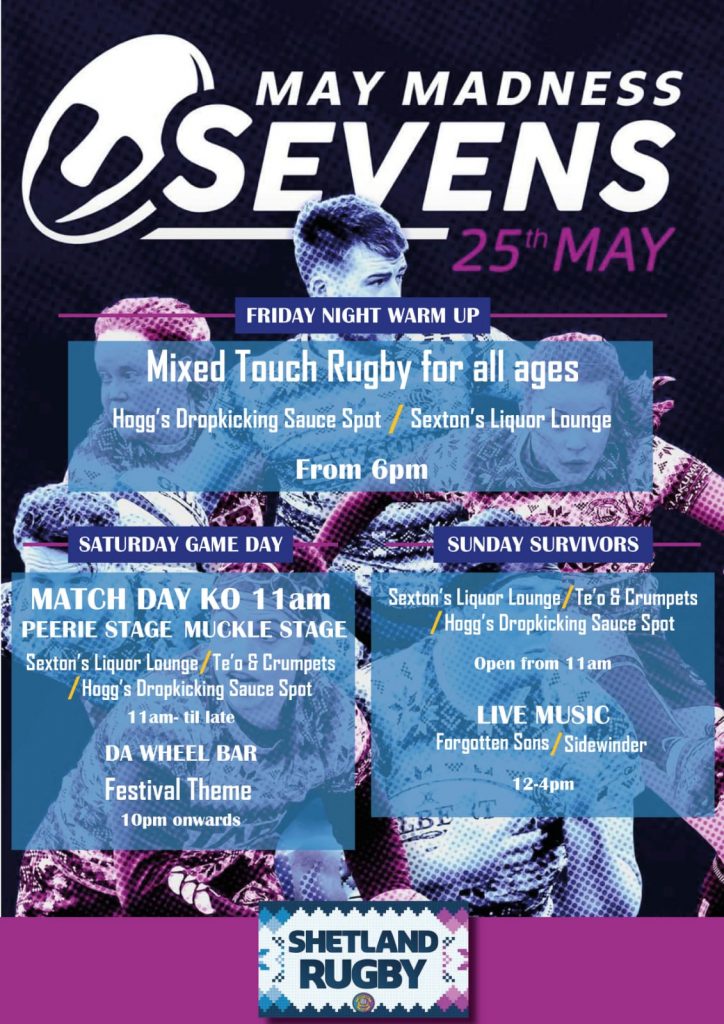What's on Shetland | Rugby Sevens Tournament - What's on Shetland