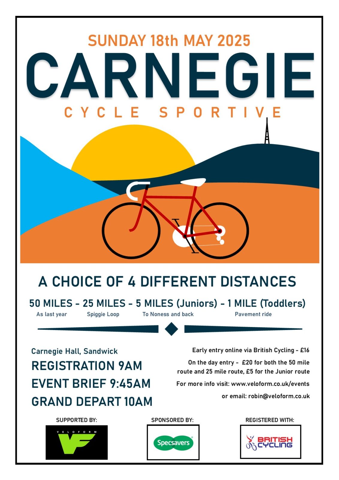 What's on Shetland | Carnegie Cycle Sportive - What's on Shetland