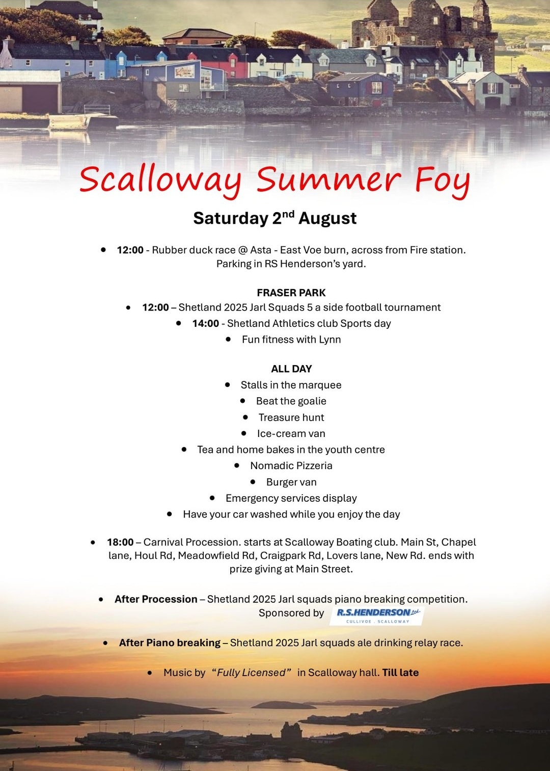 What's on Shetland | Bergen to Shetland Race 2025 - What's on Shetland