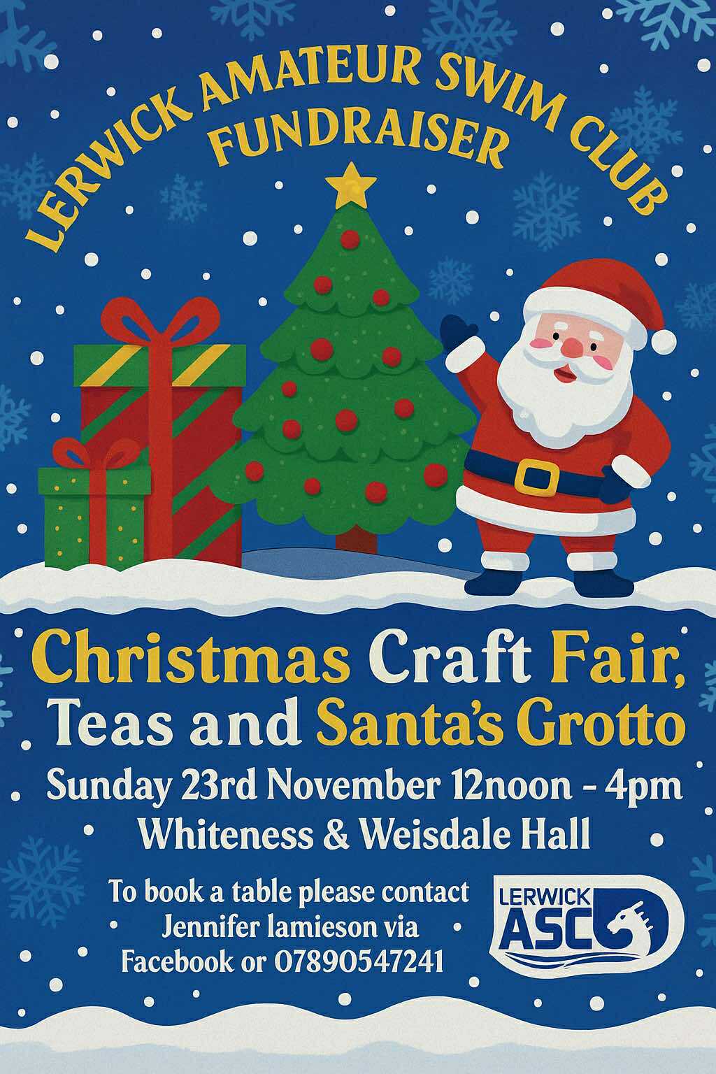 What's on Shetland | Christmas Craft Fair, Teas & Santa's Grotto - What ...
