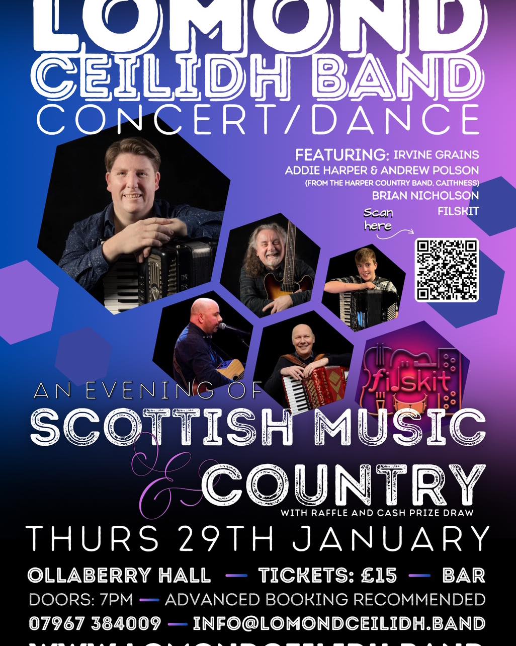 What's on Shetland | Lomond Ceilidh Band Concert/Dance - What's on Shetland